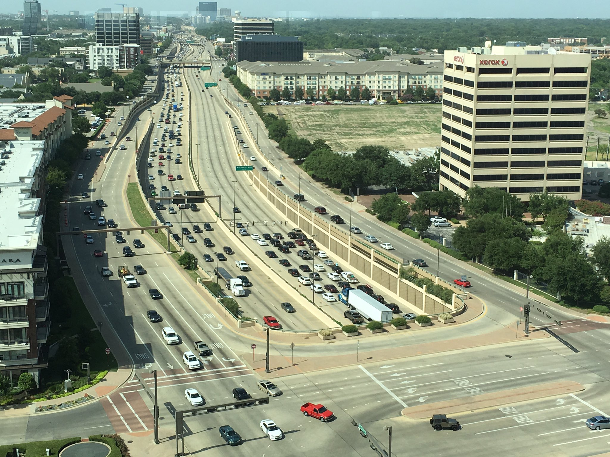 Protesters Stop Traffic on Central Expressway - D Magazine