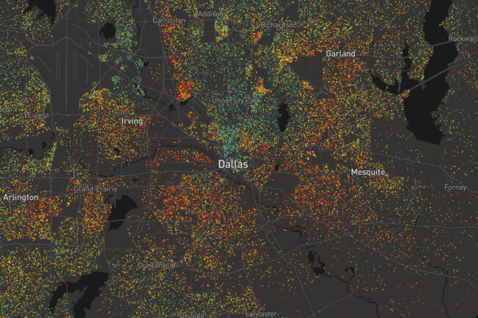 Use This Interactive Map To Dissect Dallas By Educational Achievement ...
