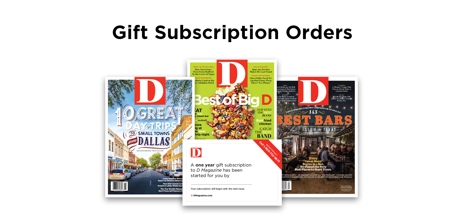 D Professional Subscription Form - D Magazine