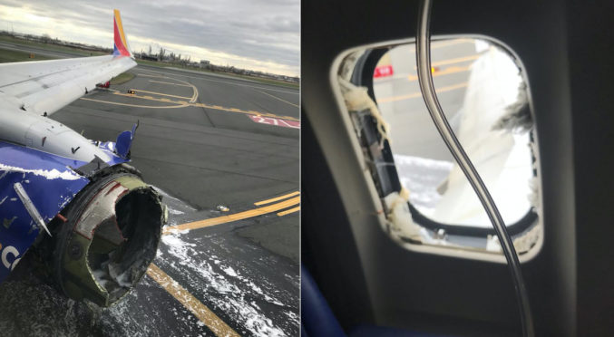 Southwest Flight Makes Emergency Landing After Engine Explosion - D ...