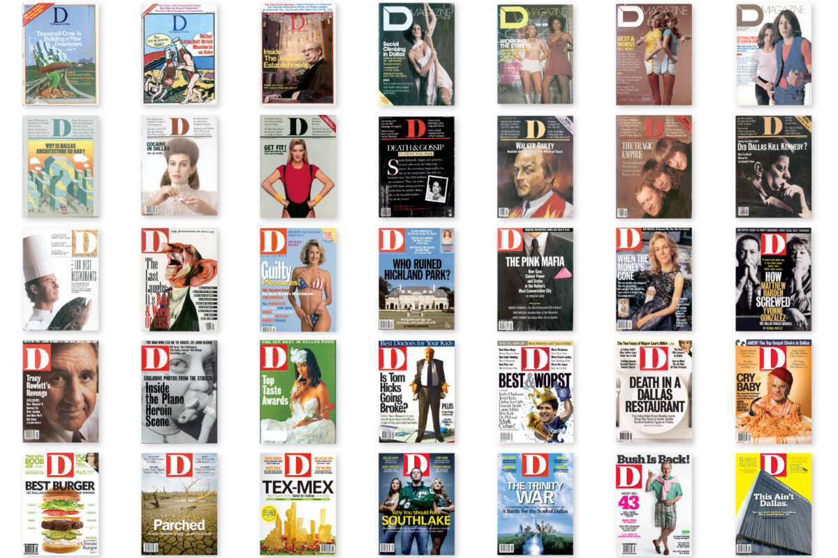 Celebrating 35 Years of D Magazine: Our 35 Favorite Covers - D Magazine