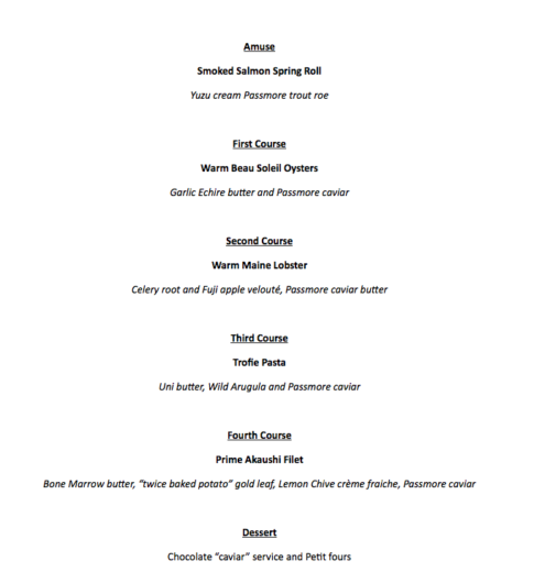 The Scoop: A Fancy Caviar Dinner and a Family Guy Themed Pop-Up Bar - D ...