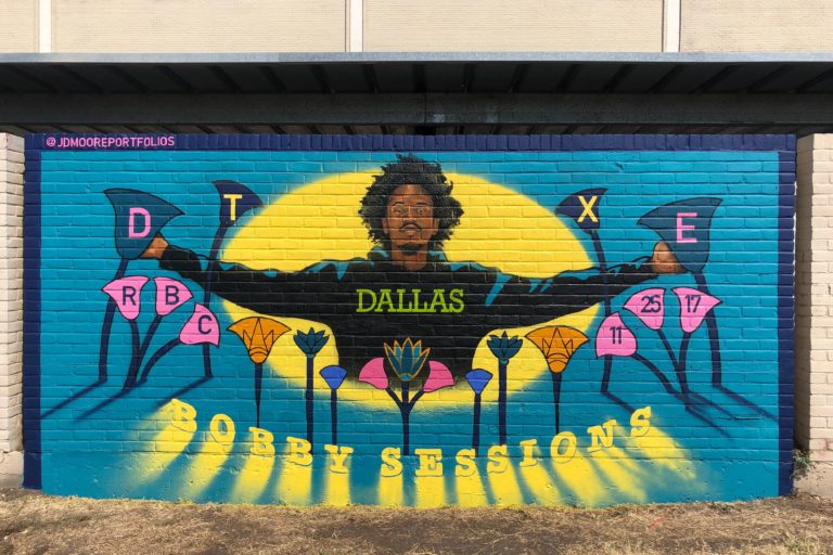 Rapper Bobby Sessions Gets His Own Mural in Deep Ellum - D Magazine
