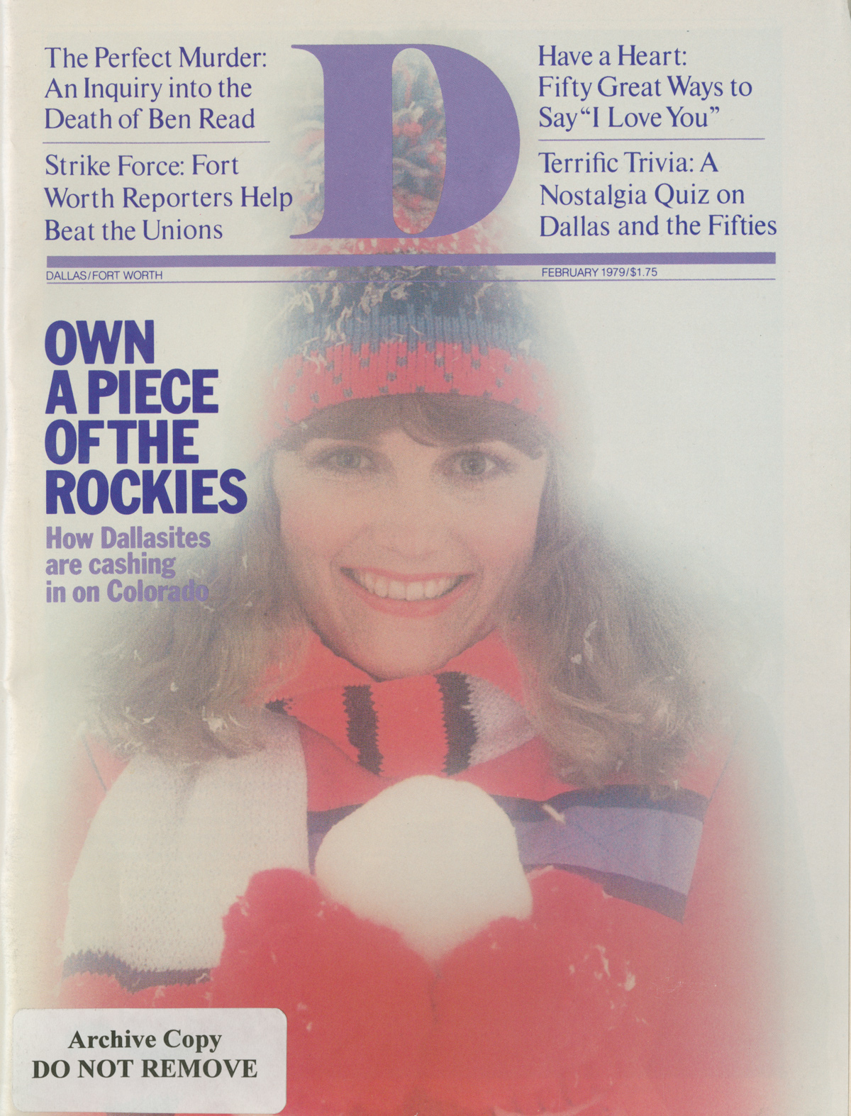 D Magazine 1979 D Magazine