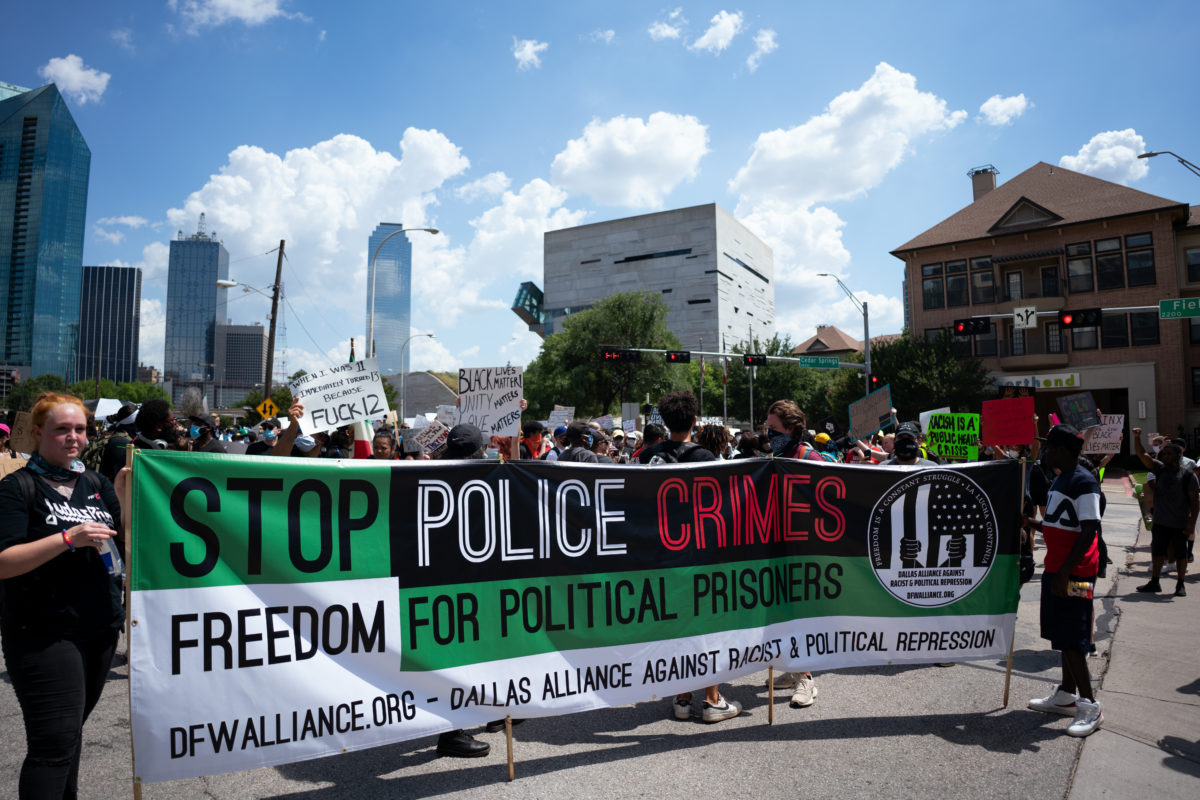 Three Weeks After the Bridge Disaster, Dallas' Protests March Onward ...