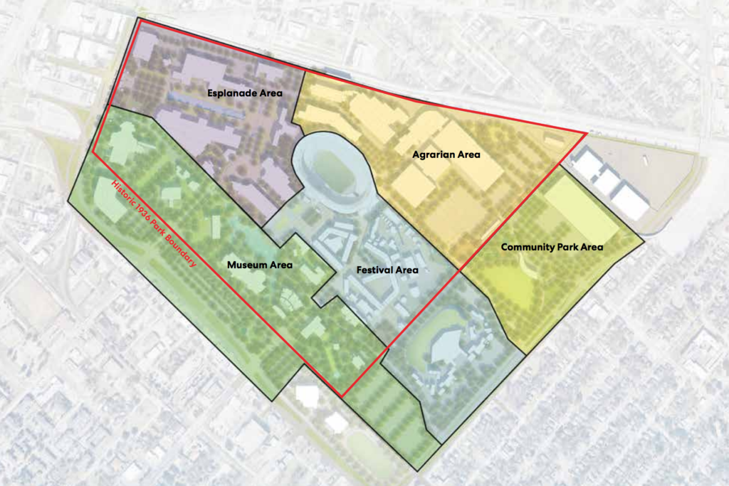 An Early Look at Fair Park's Master Plan, Which Easily Passed the Park ...