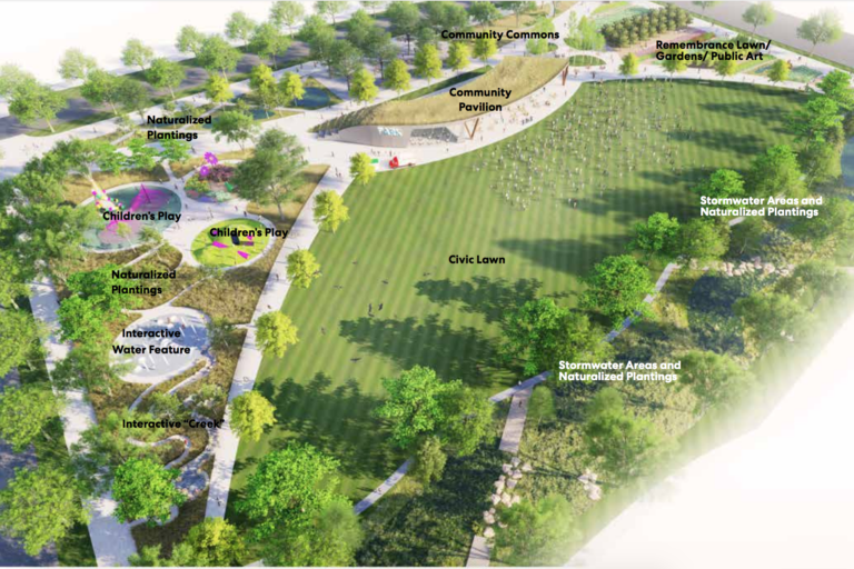 An Early Look at Fair Park's Master Plan, Which Easily Passed the Park ...