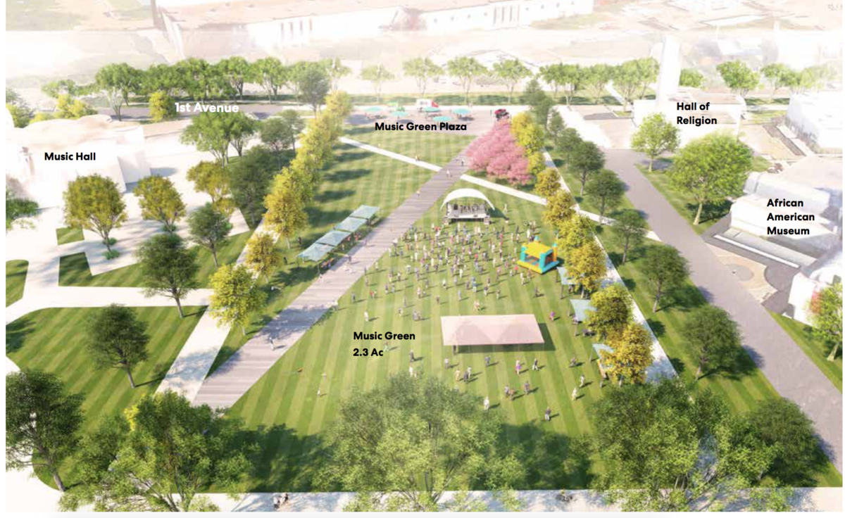 An Early Look at Fair Park's Master Plan, Which Easily Passed the Park Board - D Magazine