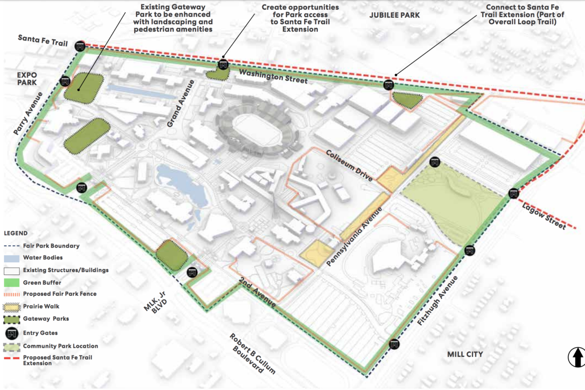 An Early Look at Fair Park's Master Plan, Which Easily Passed the Park ...