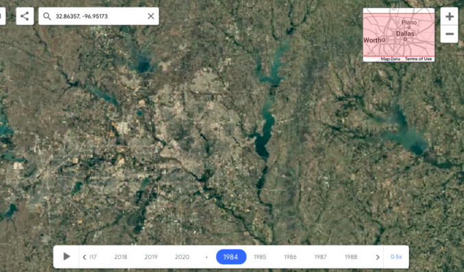 Satellite Image Timelapse Shows Dallas' Growth Over the Last 35 Years ...