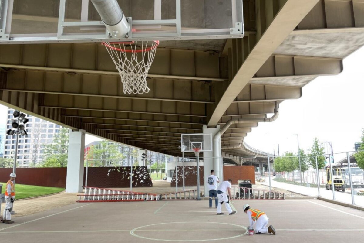 Amazing Real Audio of First Official Carpenter Park Basketball Game - D ...