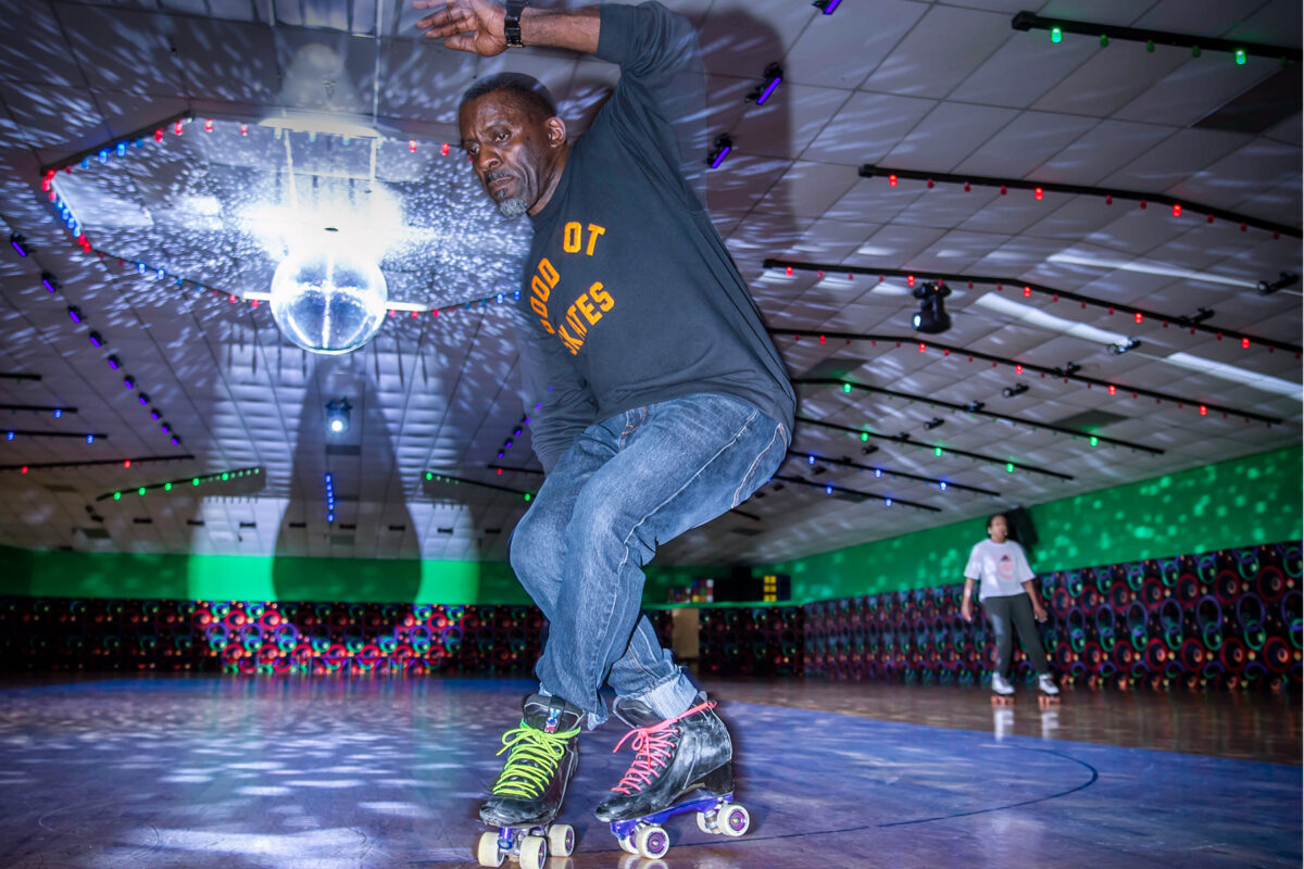 Famous Rollerskater Mo Sanders Wants You on All Fours - D Magazine