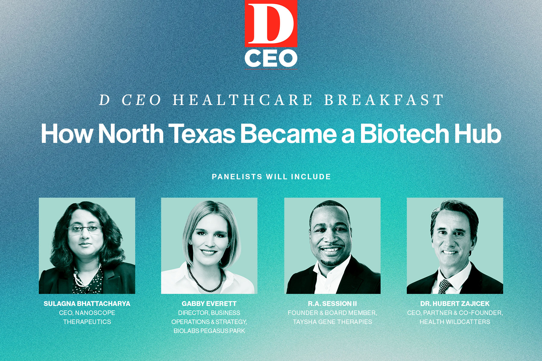 Learn About DFW’s Biotech Boom at D CEO's Next Healthcare Breakfast ...