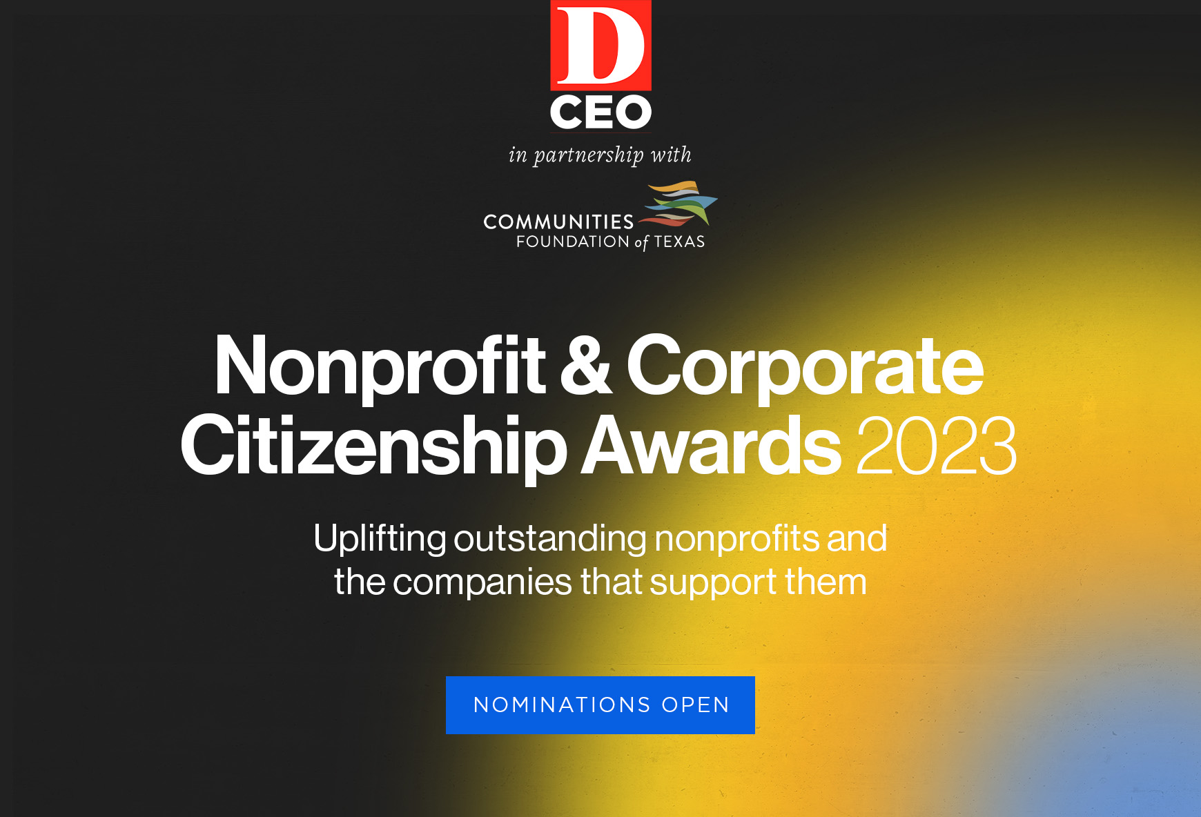 Nominations Open: D CEO’s Nonprofit and Corporate Citizenship Awards ...