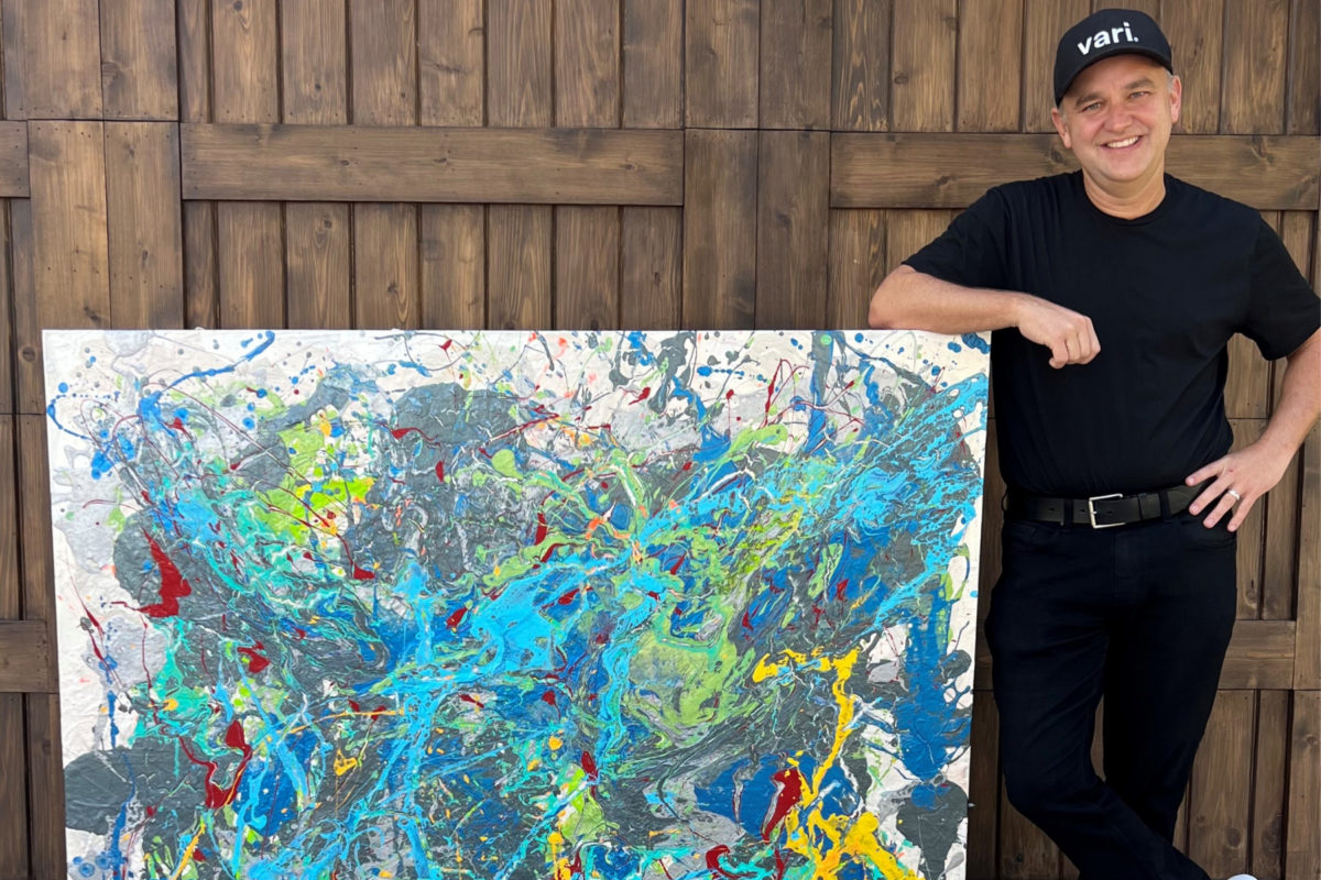 How Vari CEO Jason McCann Explores Creativity on Canvas - D Magazine