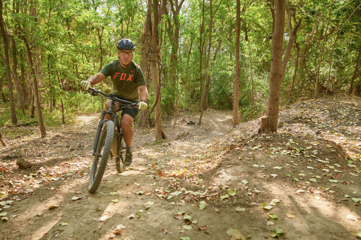 Creekside Park, a New Dallas Mountain Bike Trail, Is Open Near the White Rock Lake Spillway - D ...
