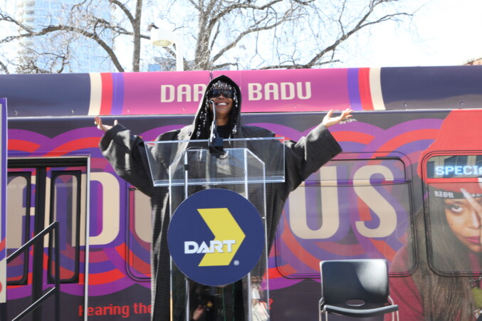 Erykah Badu Will Soon Stare at You From DART Buses and Trains - D Magazine