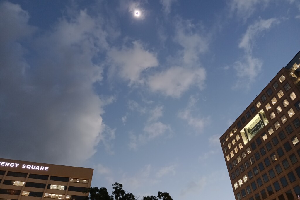 From Dallas: Great Eclipse. See You In 293 Years. - D Magazine