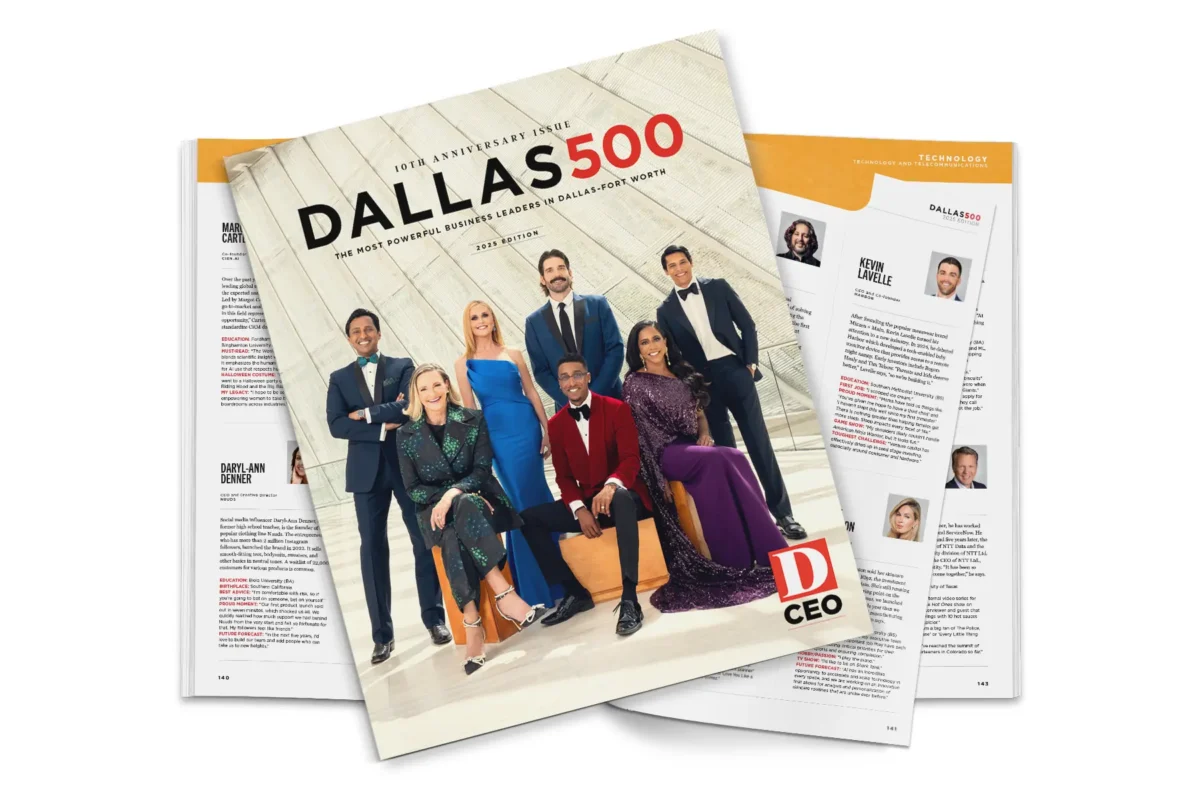 D CEO Releases the 2025 Edition of the Dallas 500 - D CEO Magazine