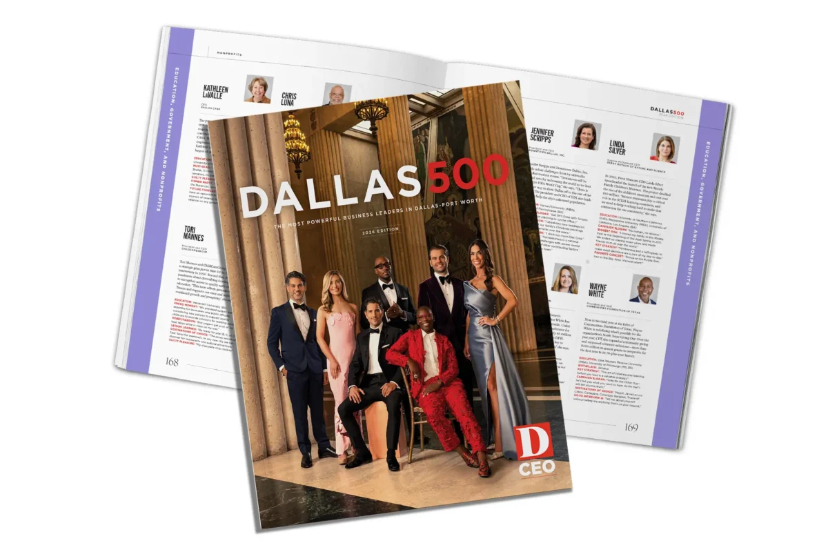 D CEO Releases 11th Edition of the Dallas 500 - D CEO Magazine