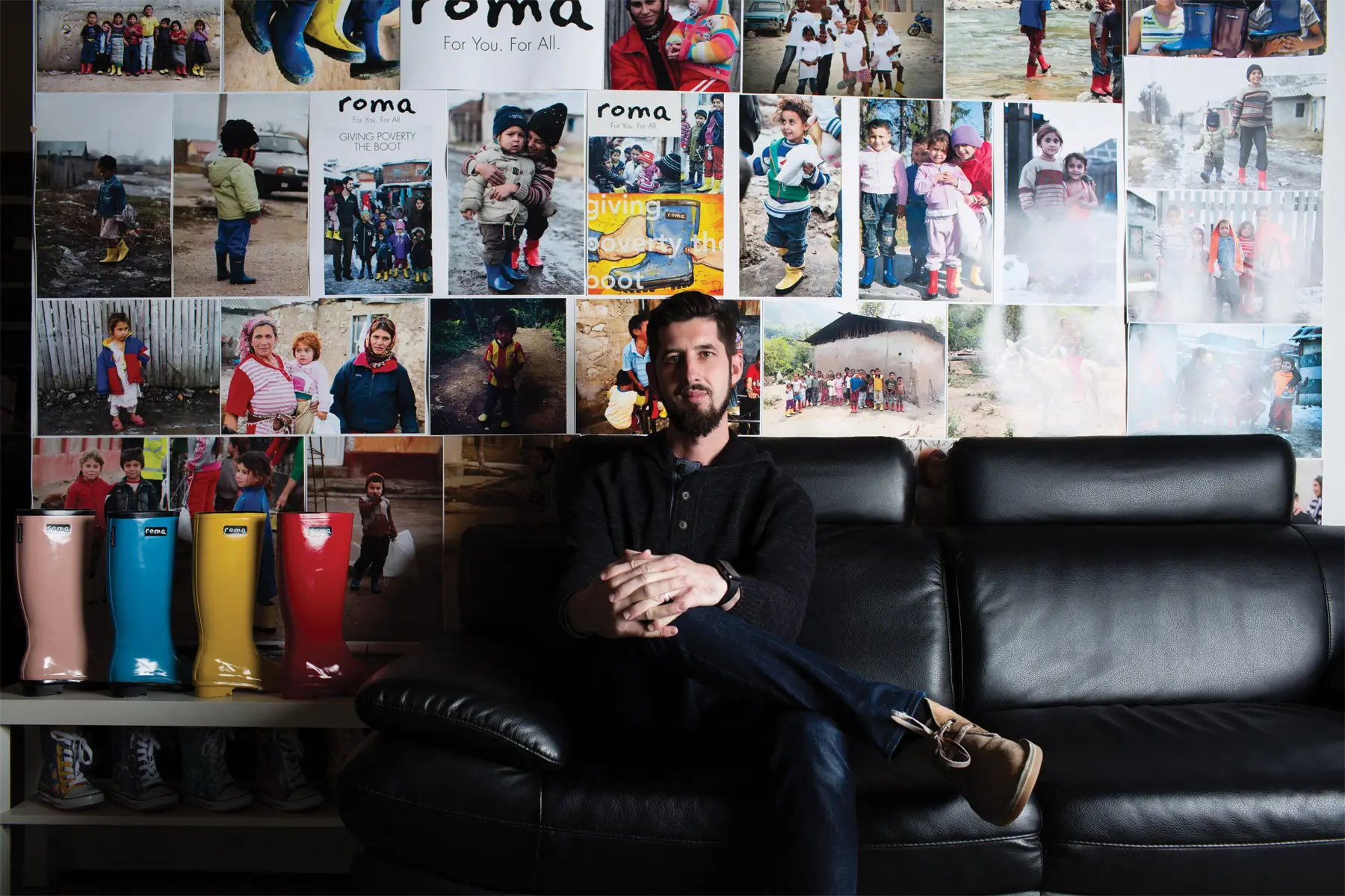 Roma Boots Founder Builds $12M Brand with Giveback Mission - D CEO Magazine