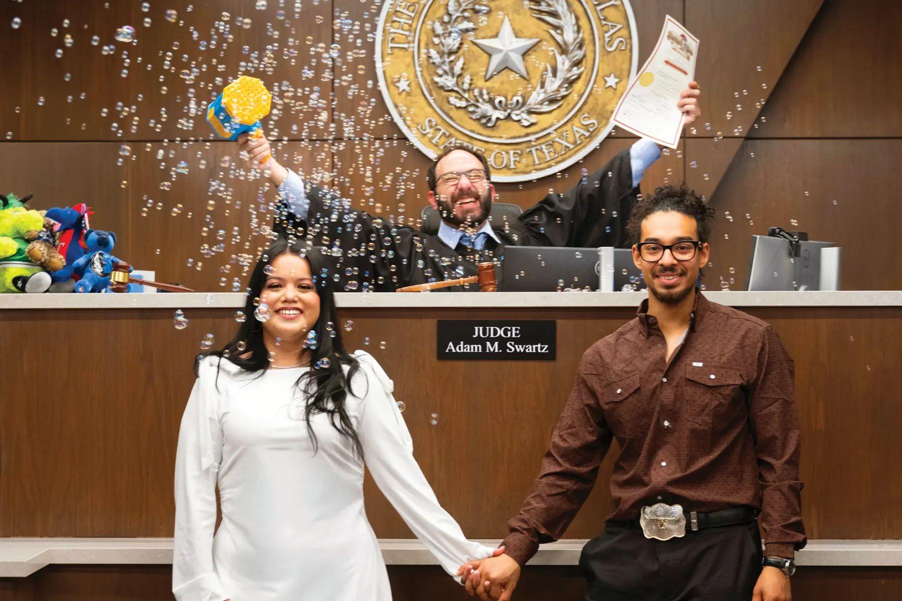 Inside Courthouse Ceremonies Before Valentine’s Day - D Magazine