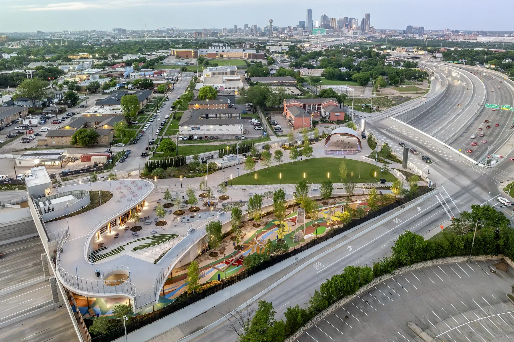 Halperin Park, Dallas’ New Deck Park, Opens May 9 - D CEO Magazine