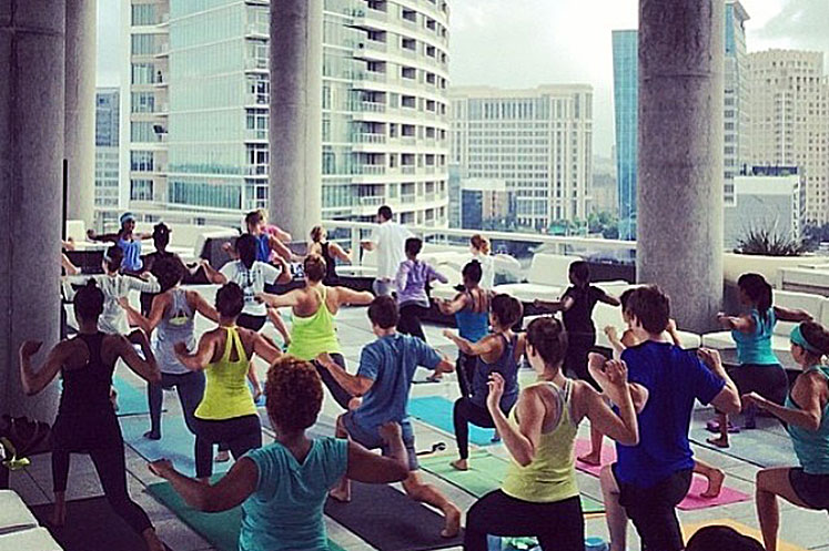 Fitness Class Review: Piyo at the W Hotel - D Magazine